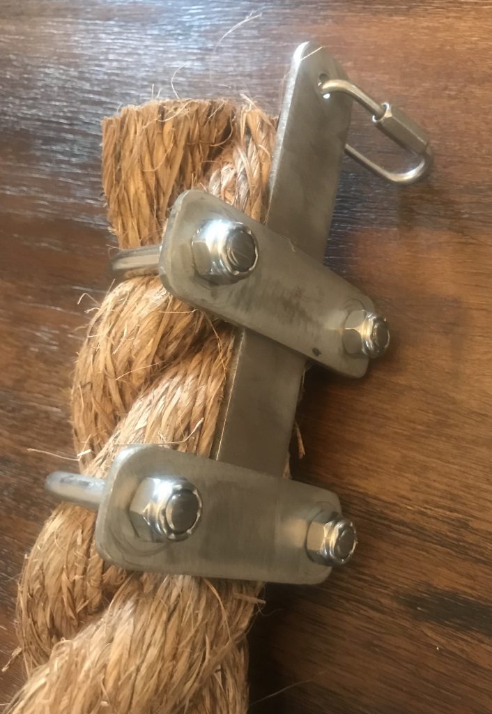 Rope Perch Stainless Connections – Royal Avian