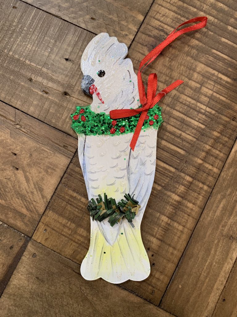 Parrot Christmas Ornament – Royal Avian